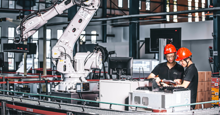 Quality inspections of a production line using computer vision