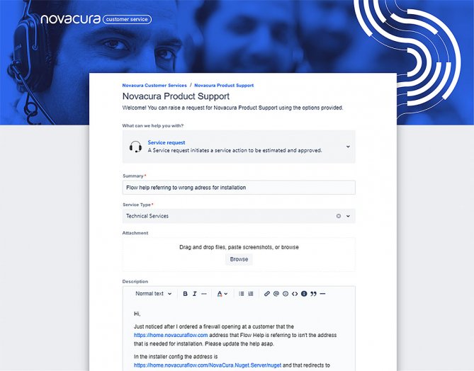IFS Support Services and Managed Services - Novacura