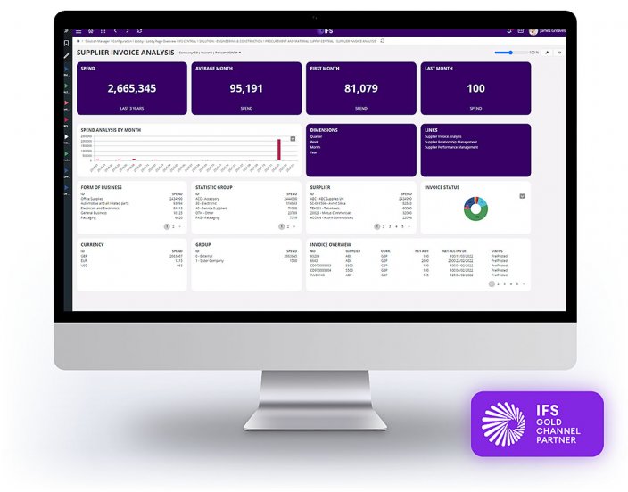 A palette of IFS services offered by Novacura - trusted IFS Partner