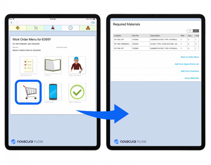 Construction & Engineering Software Solution - Novacura Flow