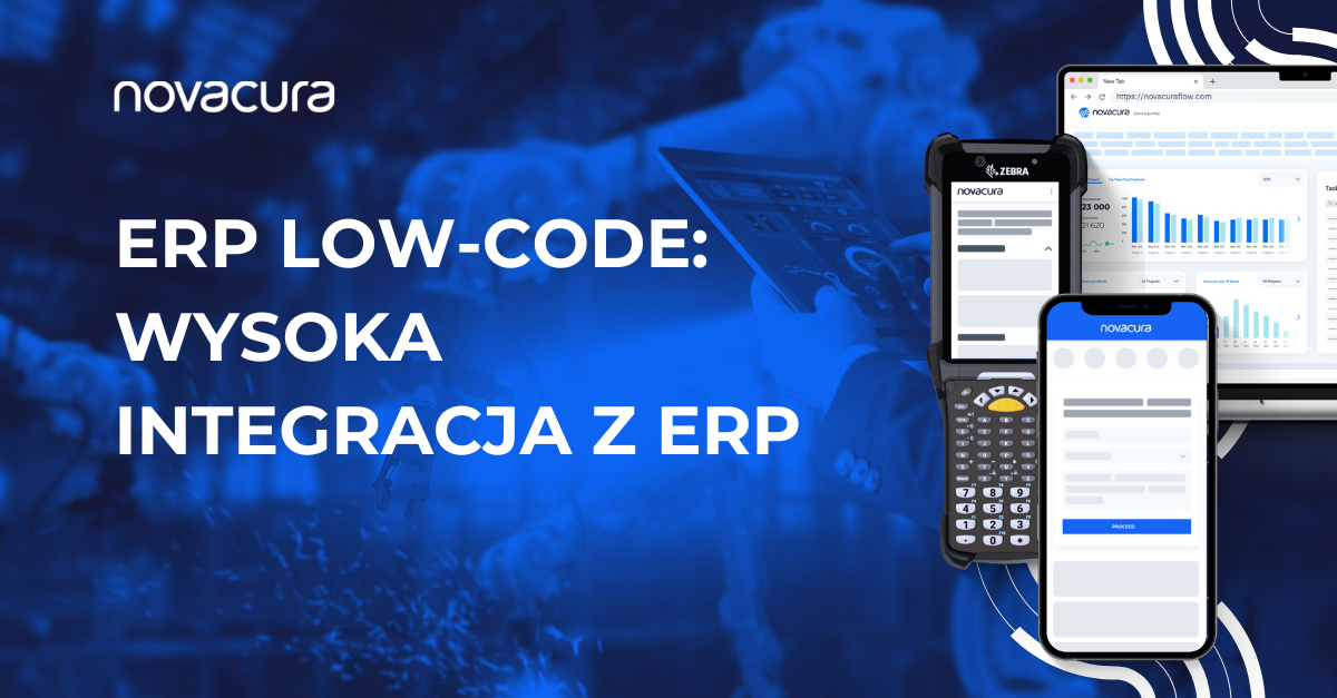 Rozwiązania do dostosowywania ERP typu Low-Code – Novacura Flow