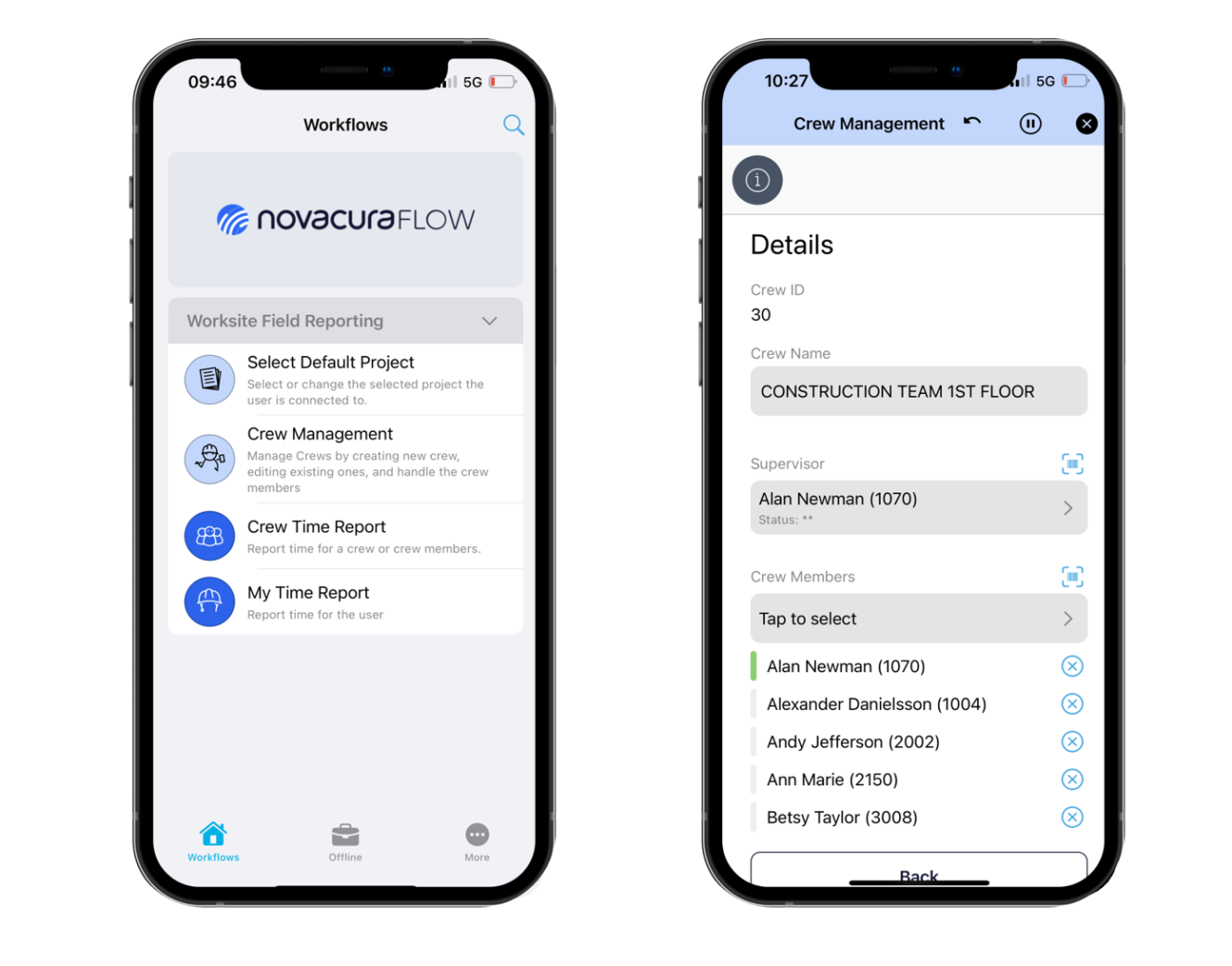 Field Service Management Software Solution - Novacura Flow