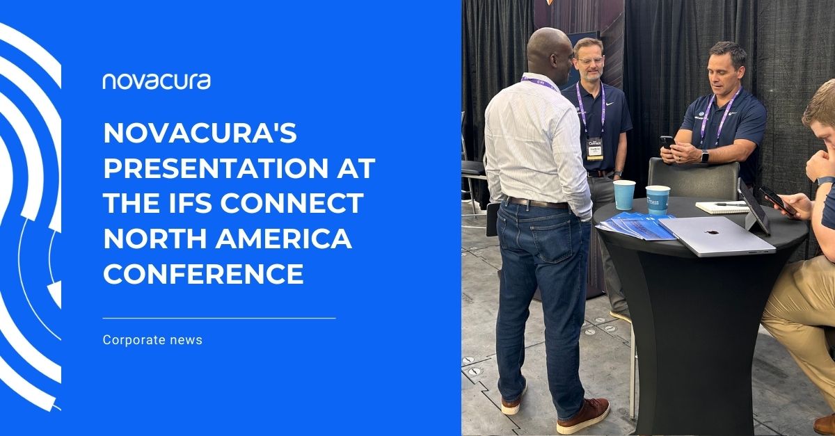 Novacura's presentation at the IFS Connect North America conference
