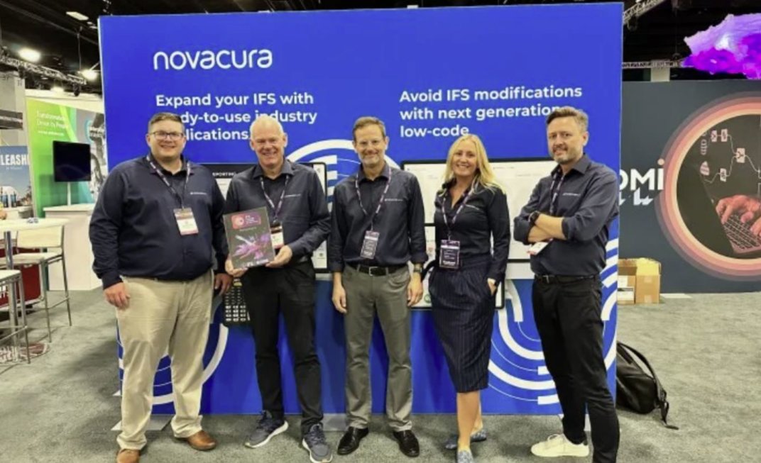 Novacura is IFS Channel Partner of the Year 2022 – Novacura