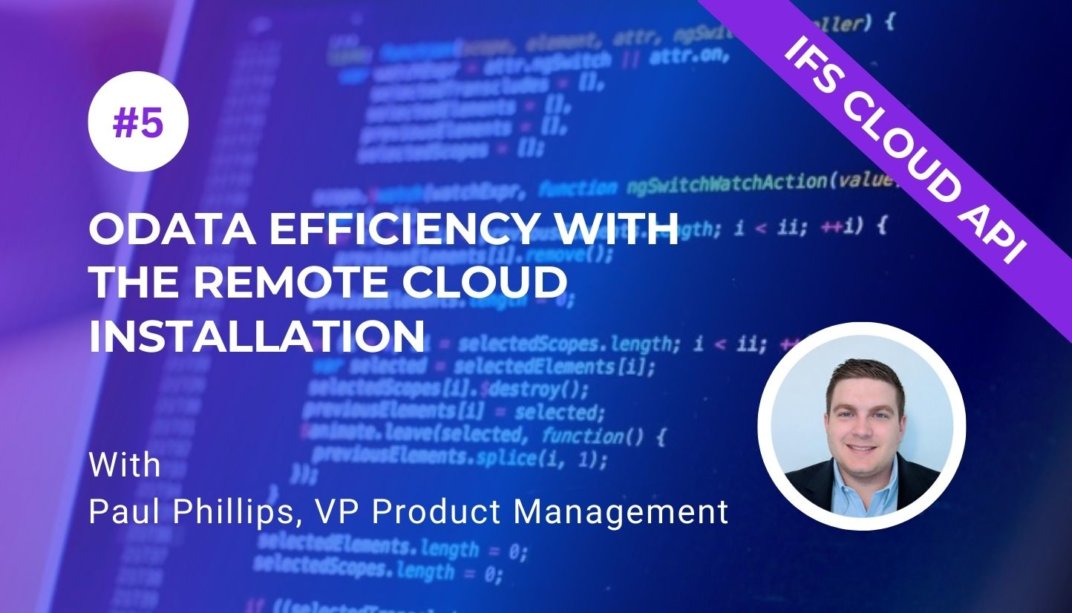OData efficiency with remote cloud installation – Novacura