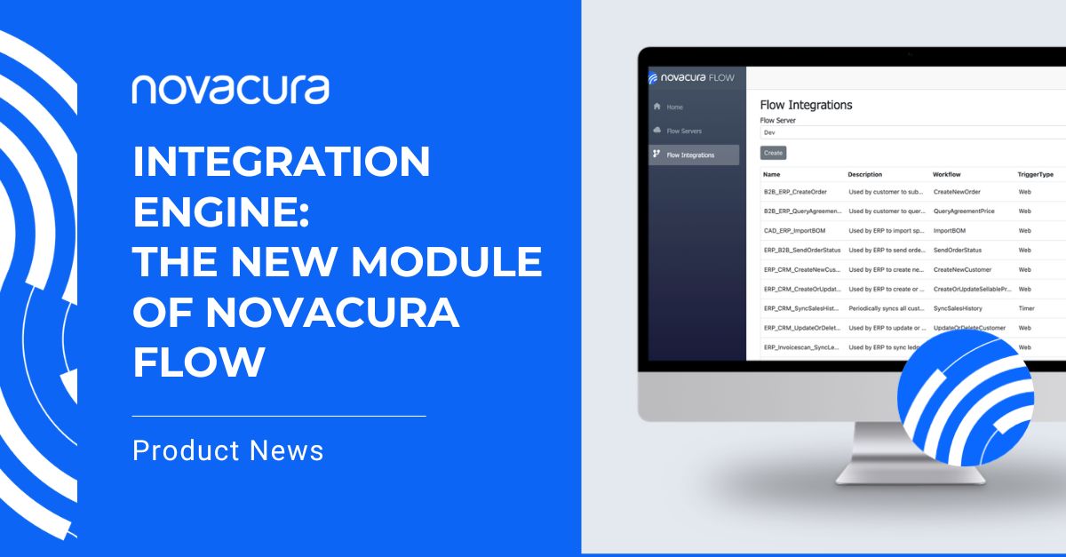 Integration Engine - the new module for Novacura Flow – Novacura