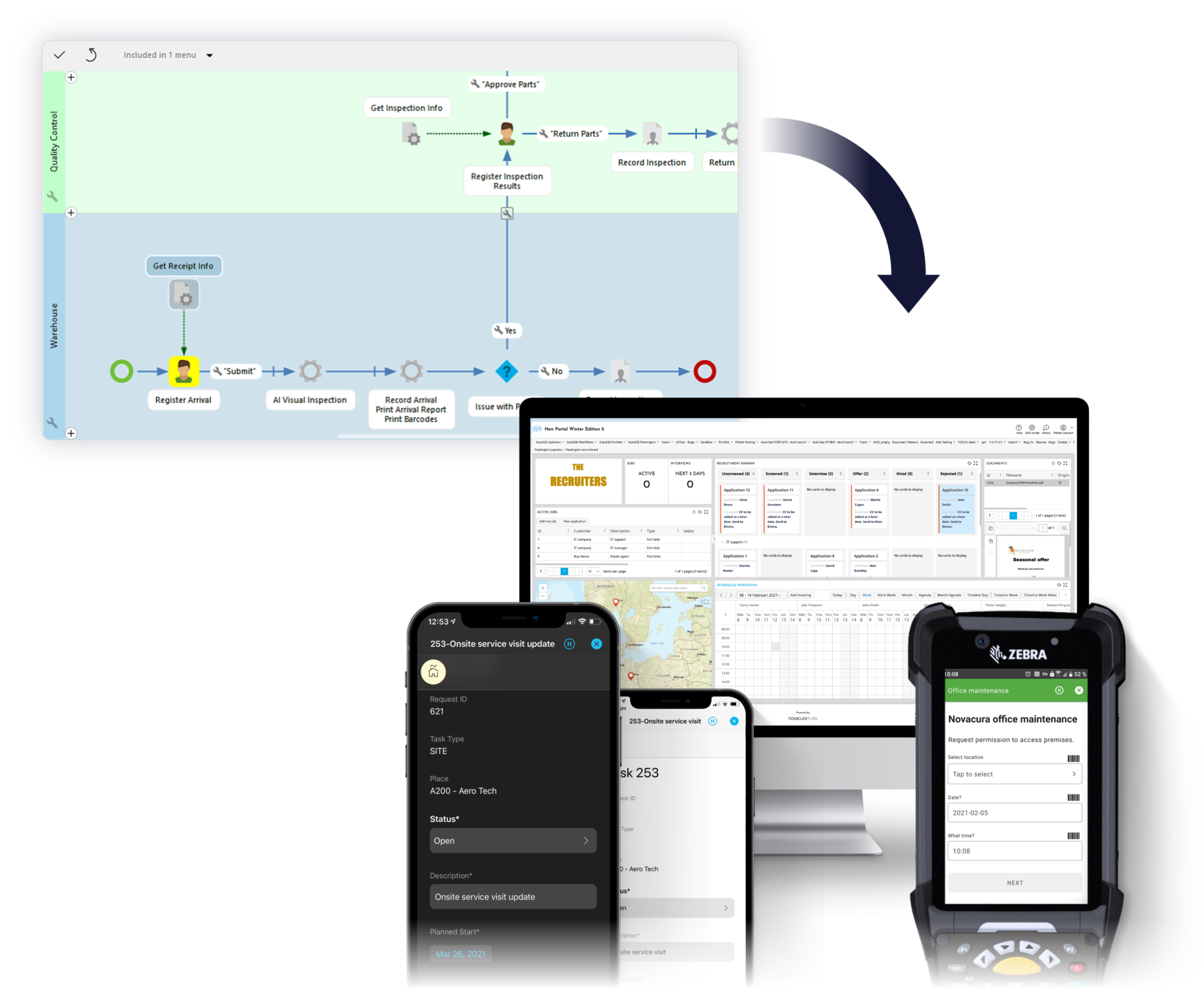 Low Code Platform Novacura Flow Lp Luma Novacura