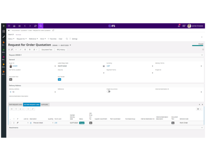 IFS ERP Procurement Module: Best Purchasing Practices