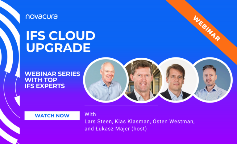IFS Cloud upgrade - ultimate guide – Novacura IFS Cloud upgrade - ultimate guide – Novacura