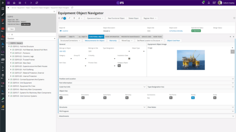 IFS Enterprise Asset Management (EAM) - Novacura