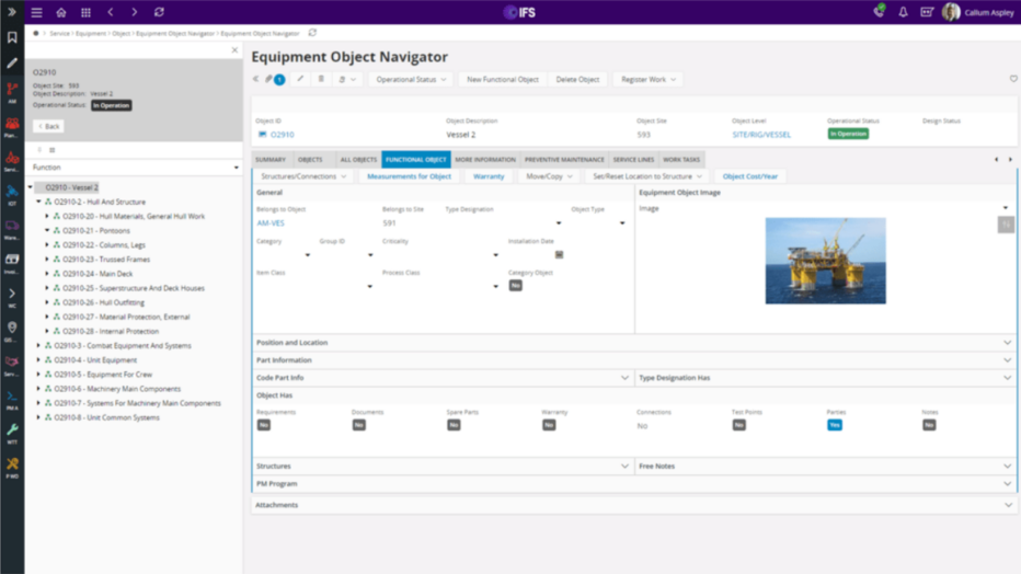 IFS Enterprise Asset Management (EAM) - Novacura